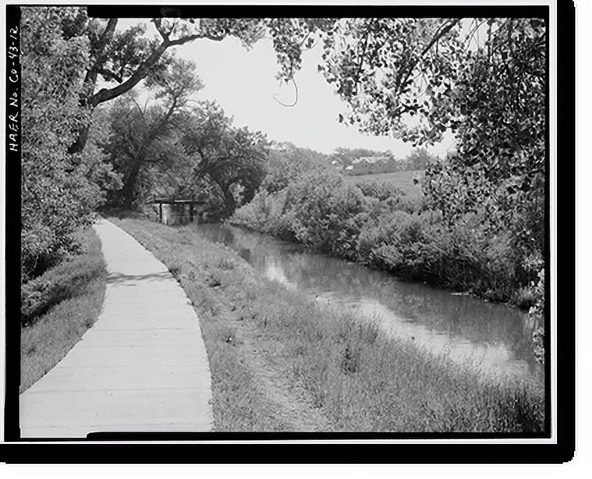 Historic Print, High Line Canal, Mouth of South Platte River to ...