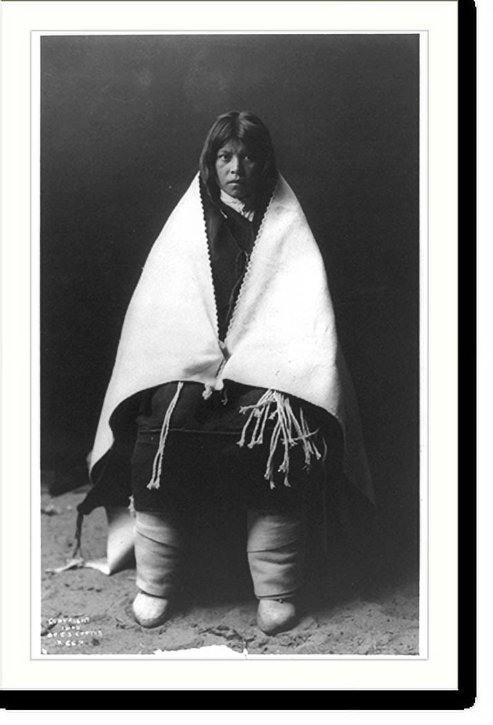 Historic Print, Hopi bridal costume, 18" x 24" - Walmart Business Supplies