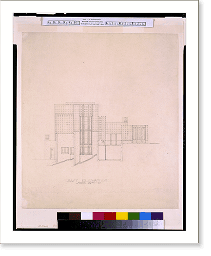 Historic Print, [House (La Miniatura") for Mrs. George Madison Millard ...