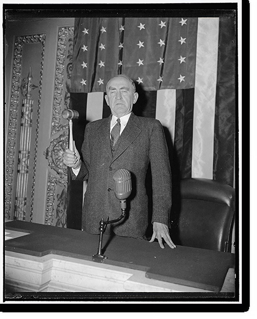 Historic Print, House Speaker ready for opening. Washington, D.C., Jan ...