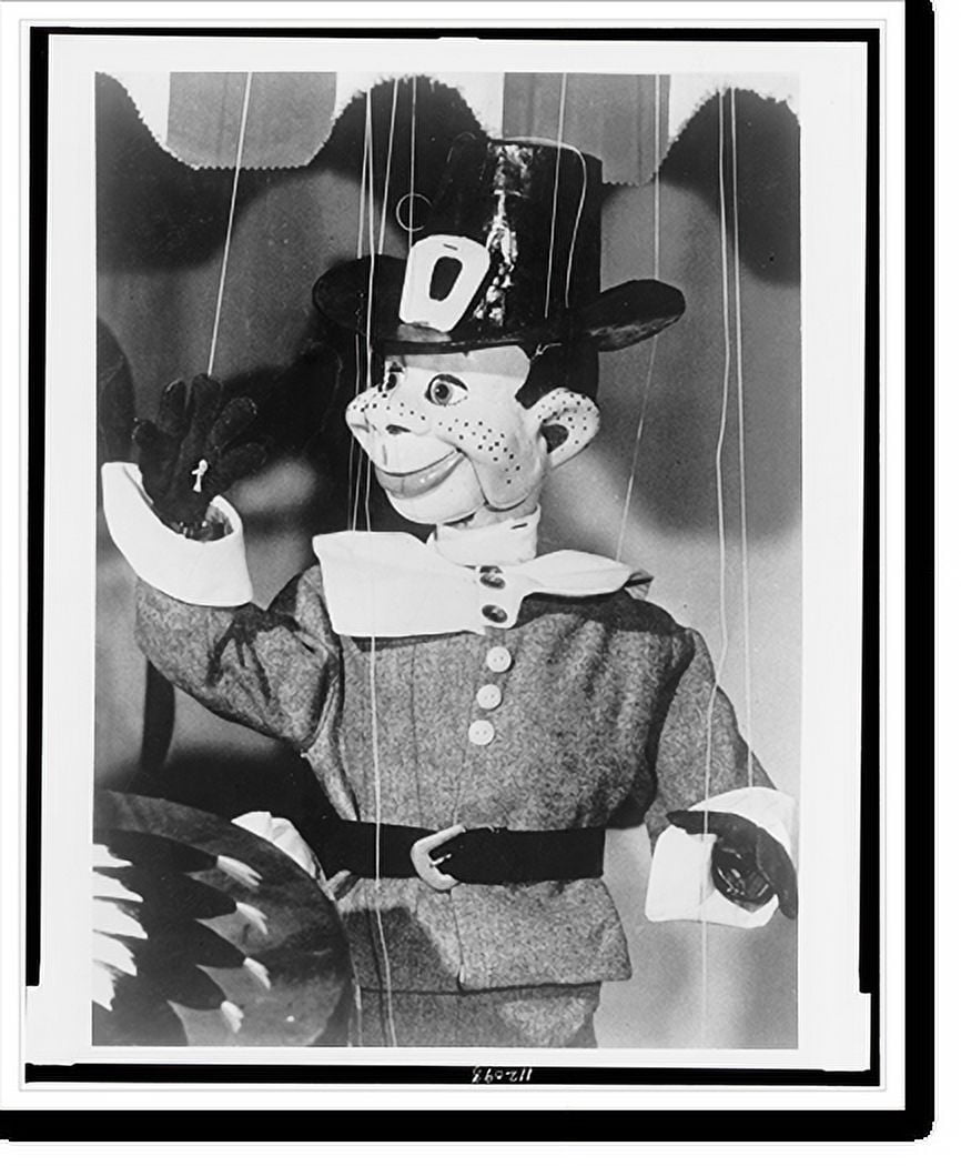 Historic Print, [Howdy Doody, a puppet, in pilgrim costume, for ...