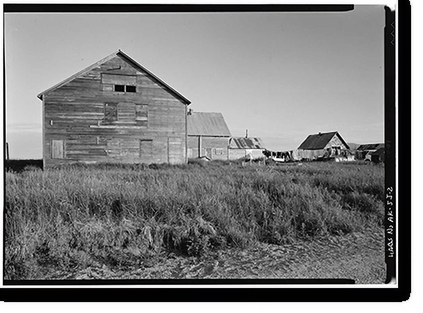 Historic Print, Iditarod Trail Shelter Cabins, Dexter Roadhouse ...