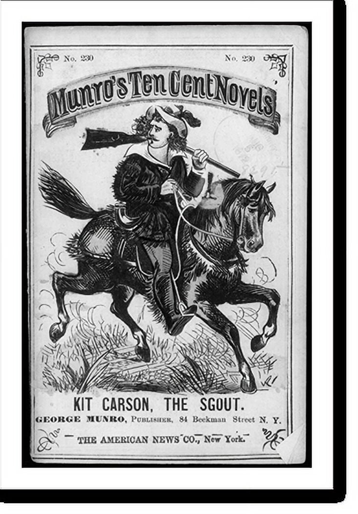 Historic Print, Illus. covers of Munro's Ten Cent Novels, 185-: Kit ...