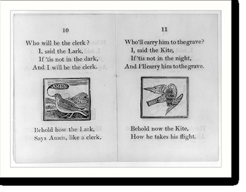 Historic Print, [Illustrated pages from various early editions of the ...