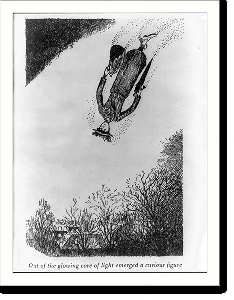 Historic Print, [Illustration by Mary Shepard for Mary Poppins" books ...