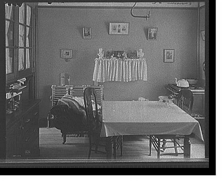 Historic Print, [Interior of tenement house, New York City], 18" x 24 ...