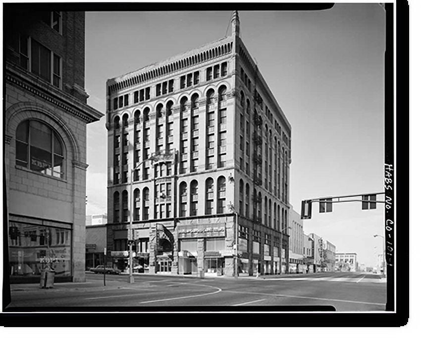 Historic Print, Interstate Trust Building, Lawrence & Sixteenth Streets ...