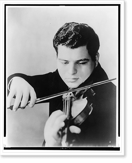 Historic Print, [Itzhak Perlman, half-length portrait, facing front ...