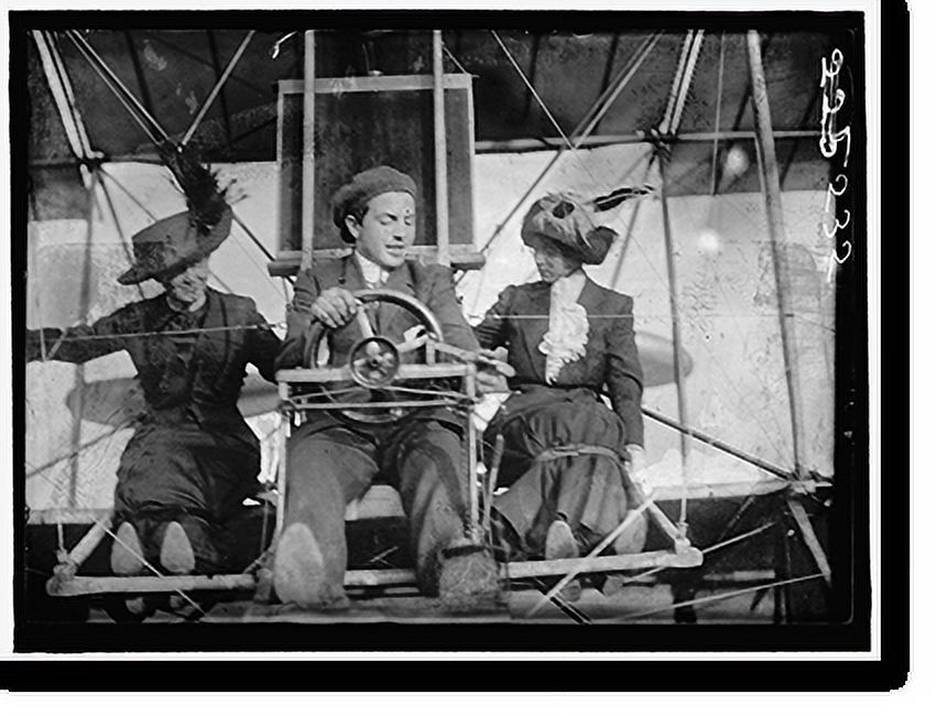 Historic Print, JANNUS, ANTHONY. FLIGHTS AND TESTS OF REX SMITH PLANE ...