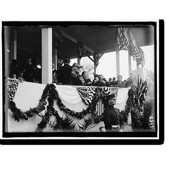 Historic Print, JONES, JOHN PAUL. DEDICATION OF MONUMENT, 4/17/12 ...