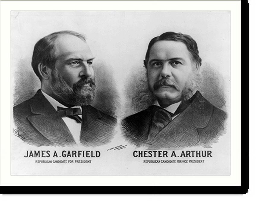 Historic Print, James A. Garfield Republican candidate for president ...