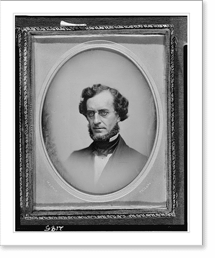 Historic Print, [James Curtis Booth, head-and-shoulders portrait ...