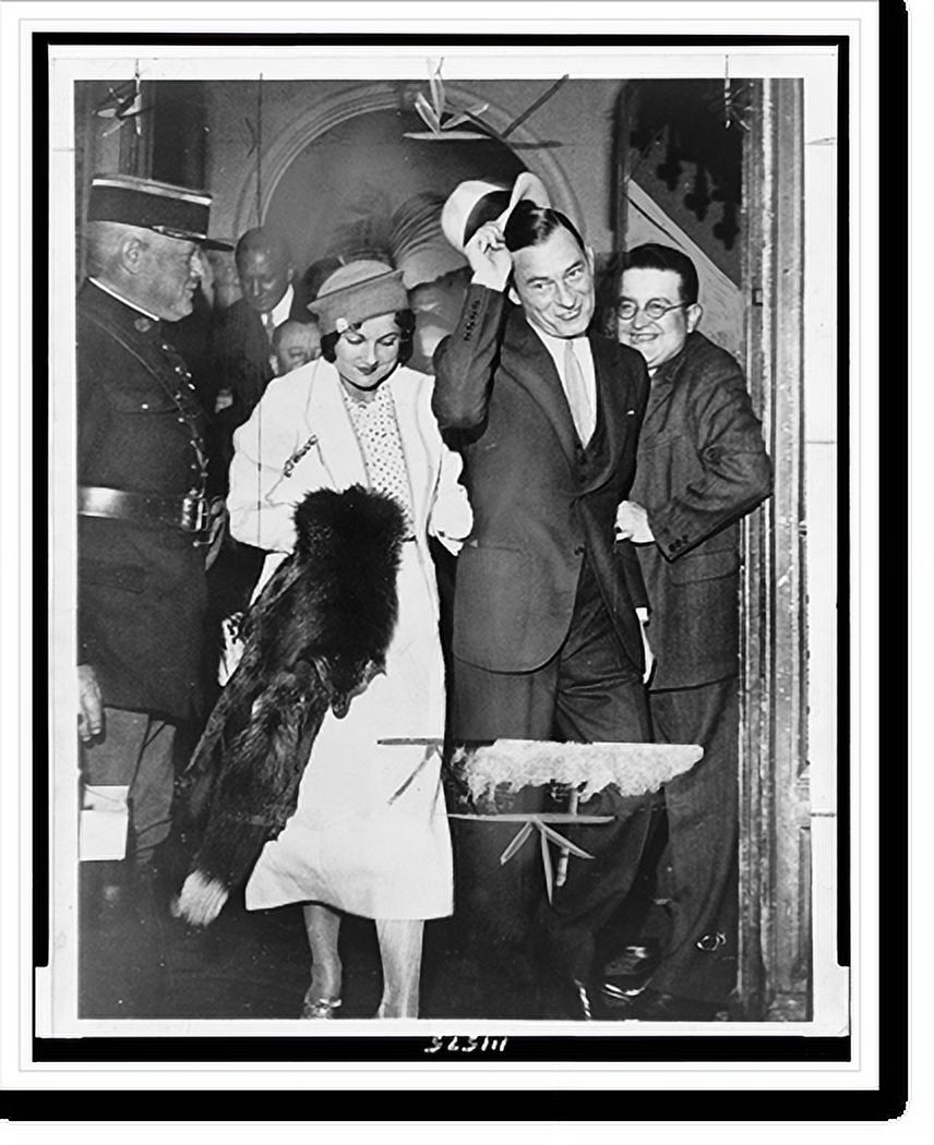 Historic Print, [James J. Walker, former Mayor of New York, and the ...