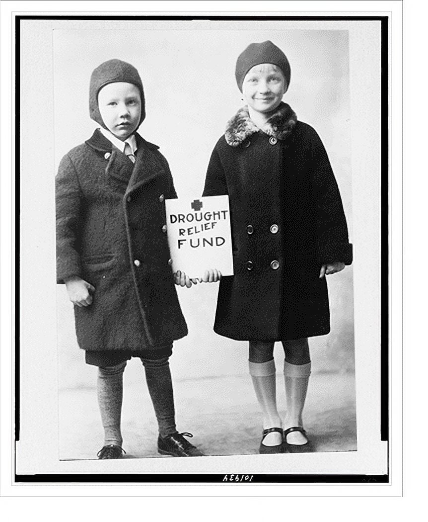 Historic Print, James Patterson, age 6, and Elizabeth Kent, age 7 ...