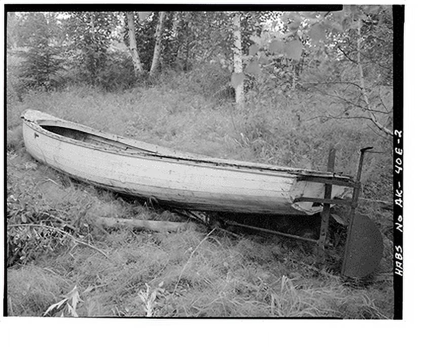 Historic Print, James Taylor Shed, Yukon River, Opposite 4th of July ...