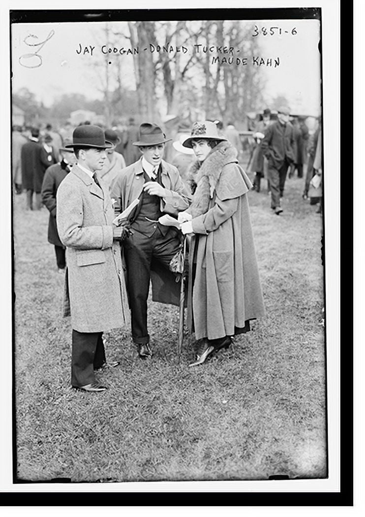 Historic Print, Jay Coogan, Donald Tucker, Maude Kahn, 16" x 20 ...