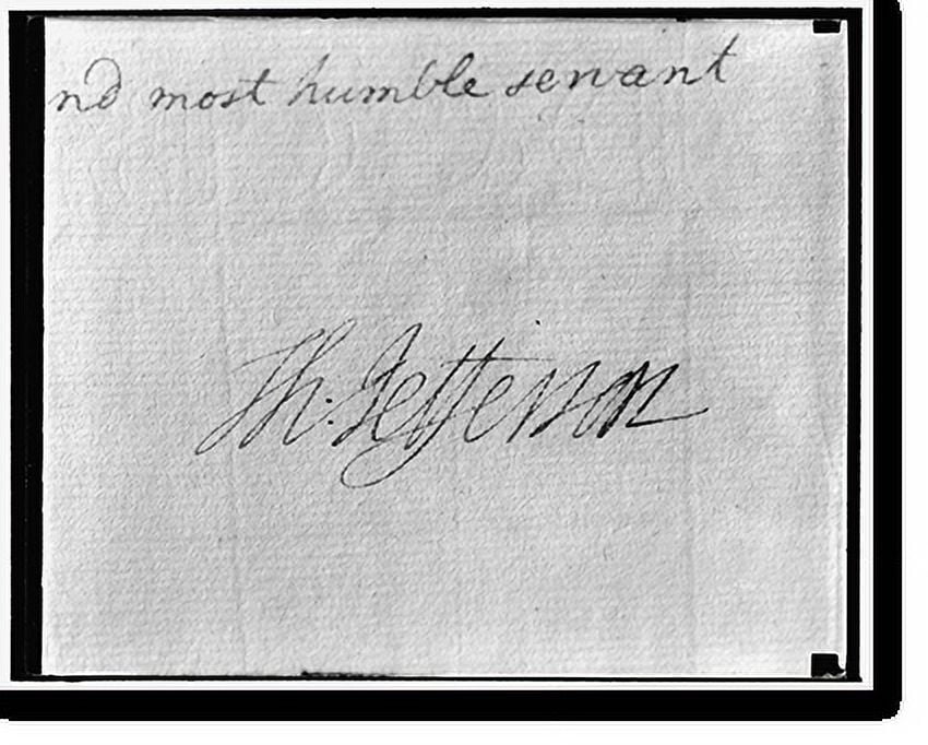 Historic Print, Jefferson signature, 18" x 24" - Walmart.com