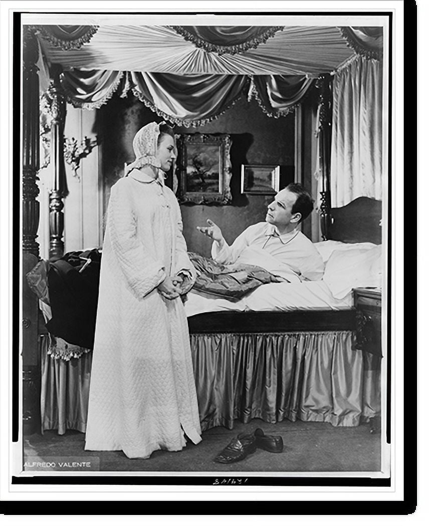 Historic Print, [Jessica Tandy looking at her husband Hume Cronyn in ...