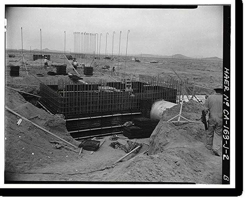 Historic Print, Jet Propulsion Laboratory Edwards Facility, Control ...