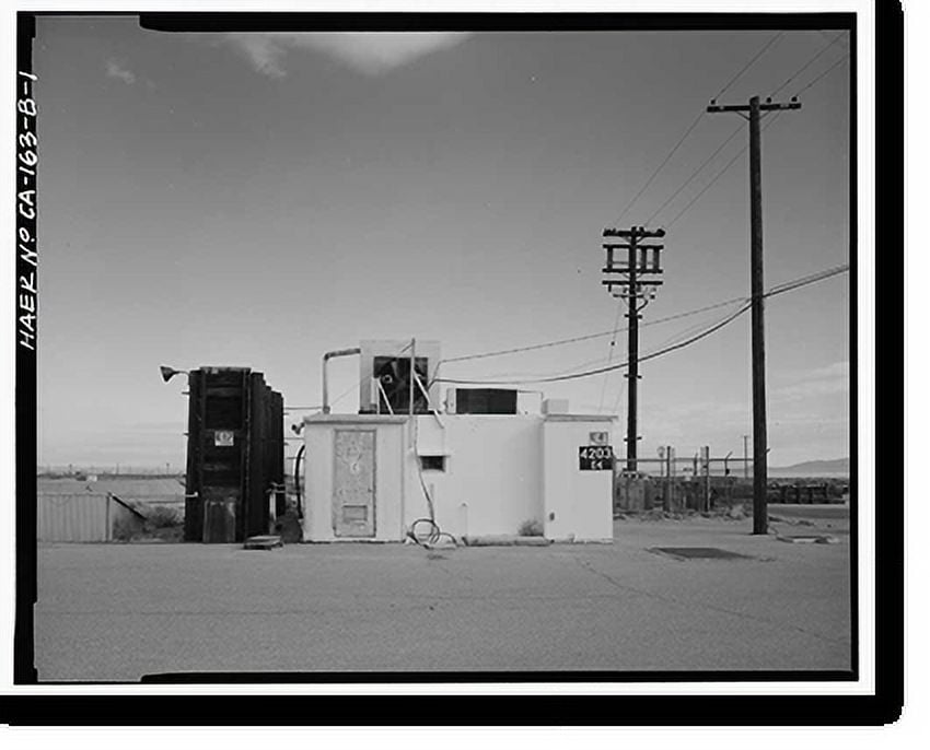 Historic Print, Jet Propulsion Laboratory Edwards Facility, Test Stand ...
