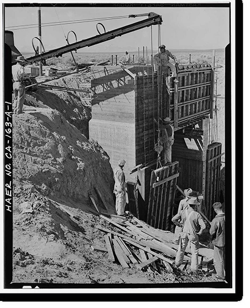 Historic Print, Jet Propulsion Laboratory Edwards Facility, Test Stand ...