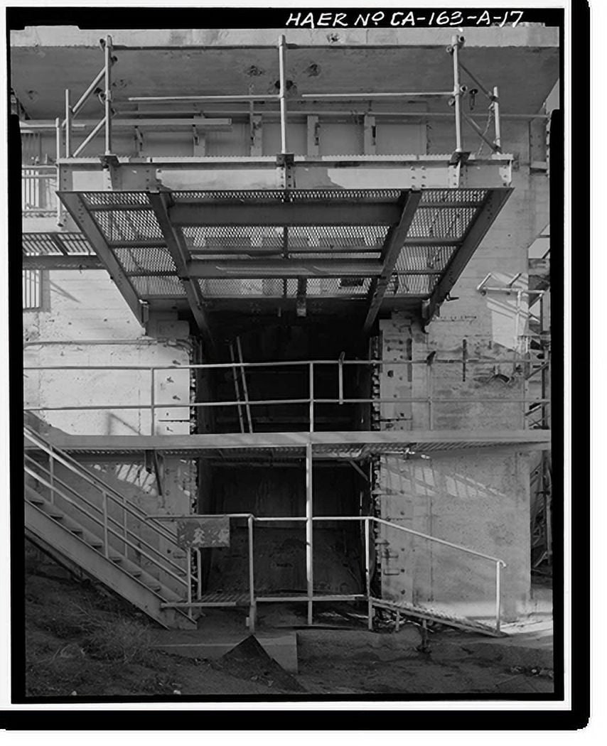 Historic Print, Jet Propulsion Laboratory Edwards Facility, Test Stand ...