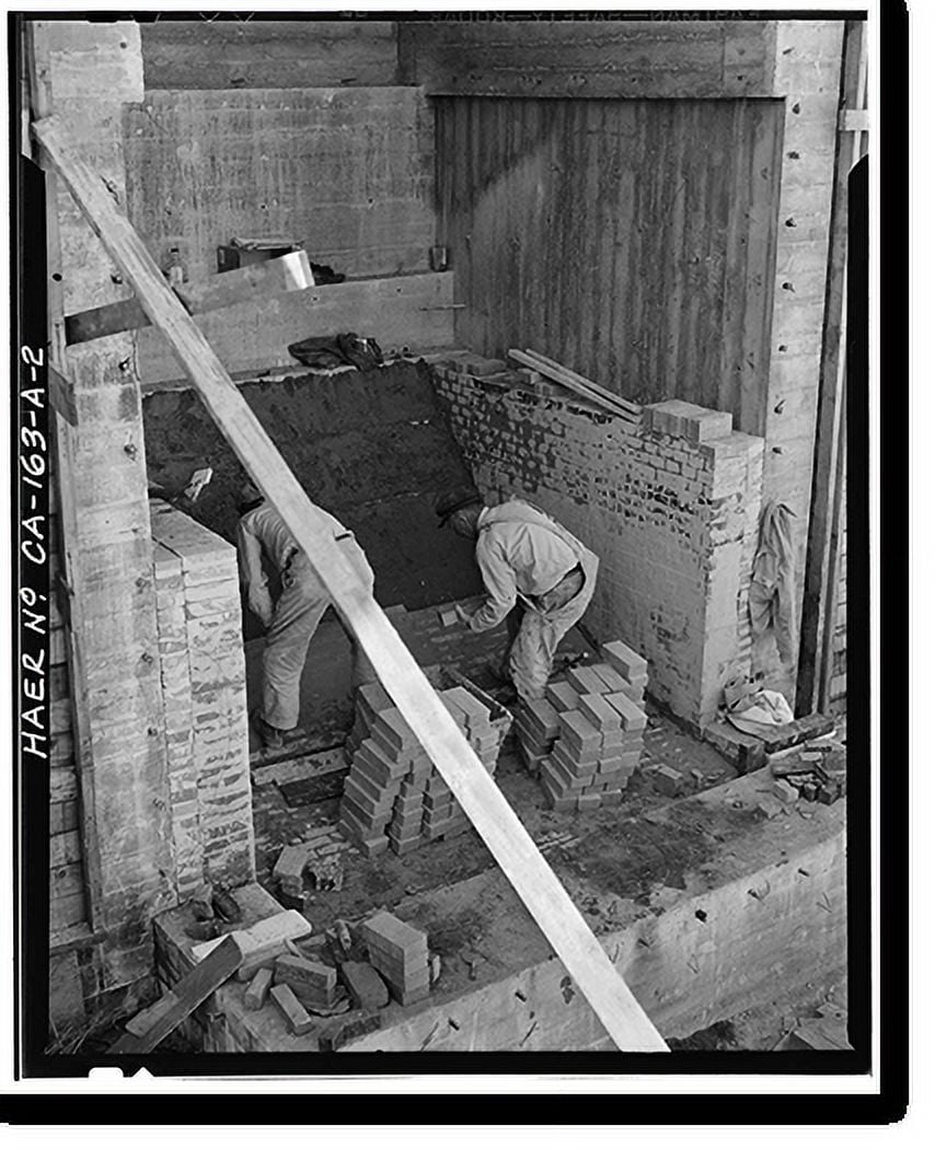 Historic Print, Jet Propulsion Laboratory Edwards Facility, Test Stand ...