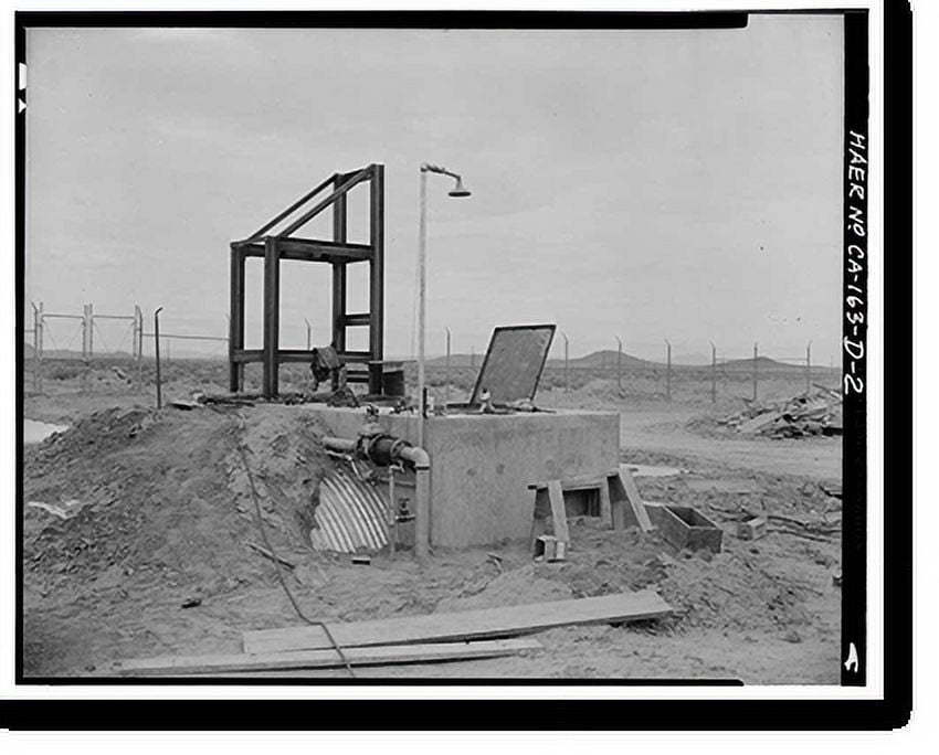 Historic Print, Jet Propulsion Laboratory Edwards Facility, Test Stand ...