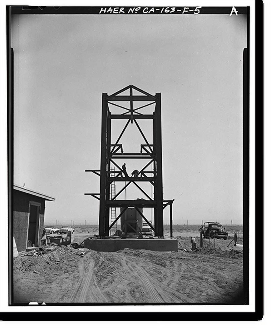 Historic Print, Jet Propulsion Laboratory Edwards Facility, Test Stand ...