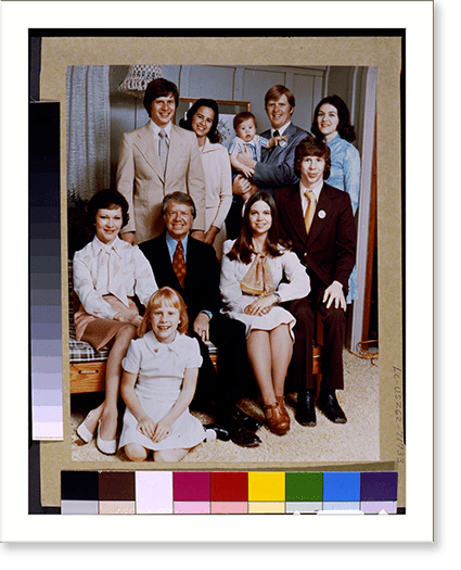Historic Print, [Jimmy Carter, full-length portrait, seated, facing ...