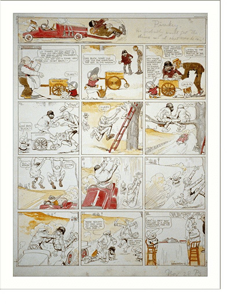 Historic Print, Jimmy. 'Lo Pinkey. Do you vant to take dot delivery ...