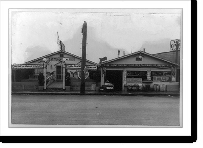 Historic Print, [Joe's seafood restaurant and Joe's clam bar, Brooklyn ...