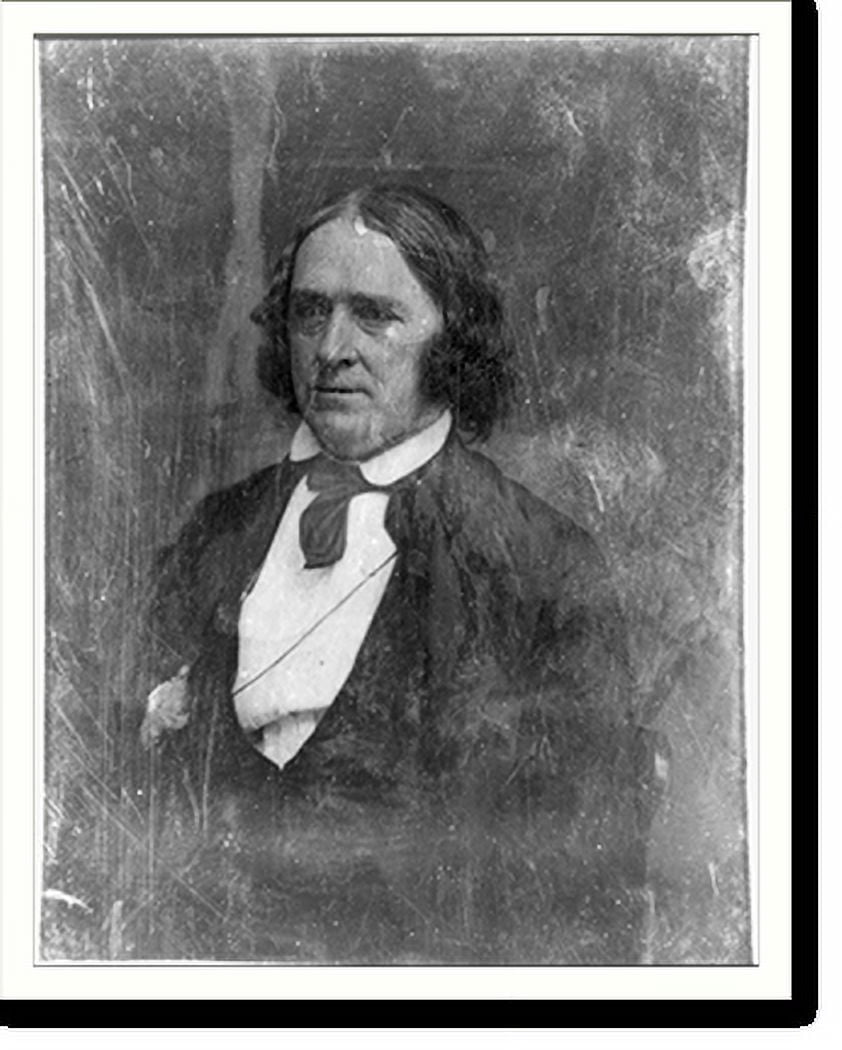 Historic Print, [John A. Dix, half-length portrait, three-quarters to ...