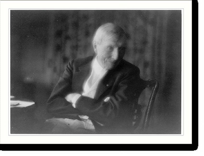 Historic Print, [John D. Rockefeller, Sr., half-length portrait, seated ...