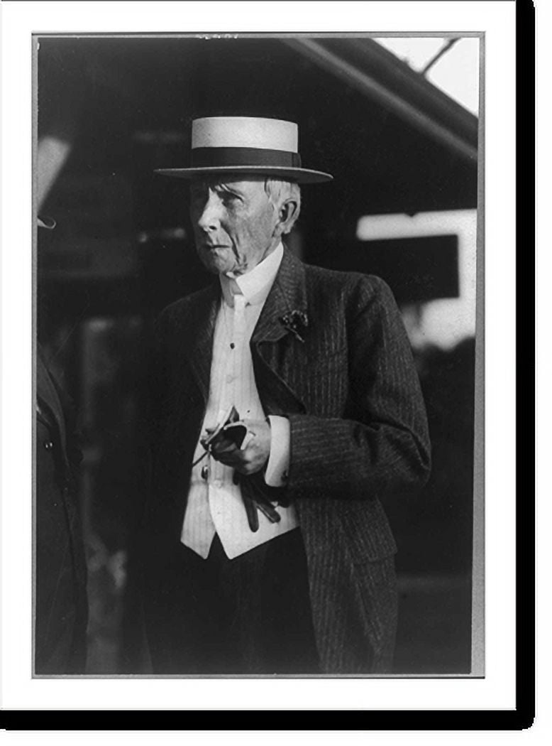 Historic Print, [John Davison Rockefeller, 1839-1937, half-length ...
