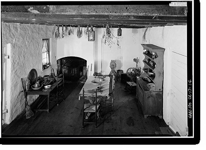 Historic Print John Dickinson Mansion Kitts Hummock Road Off State Road 68 03 Mile Ea