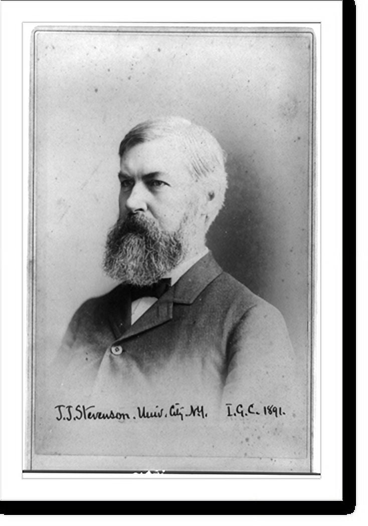 Historic Print, [John James Stevenson, geologist from New York ...