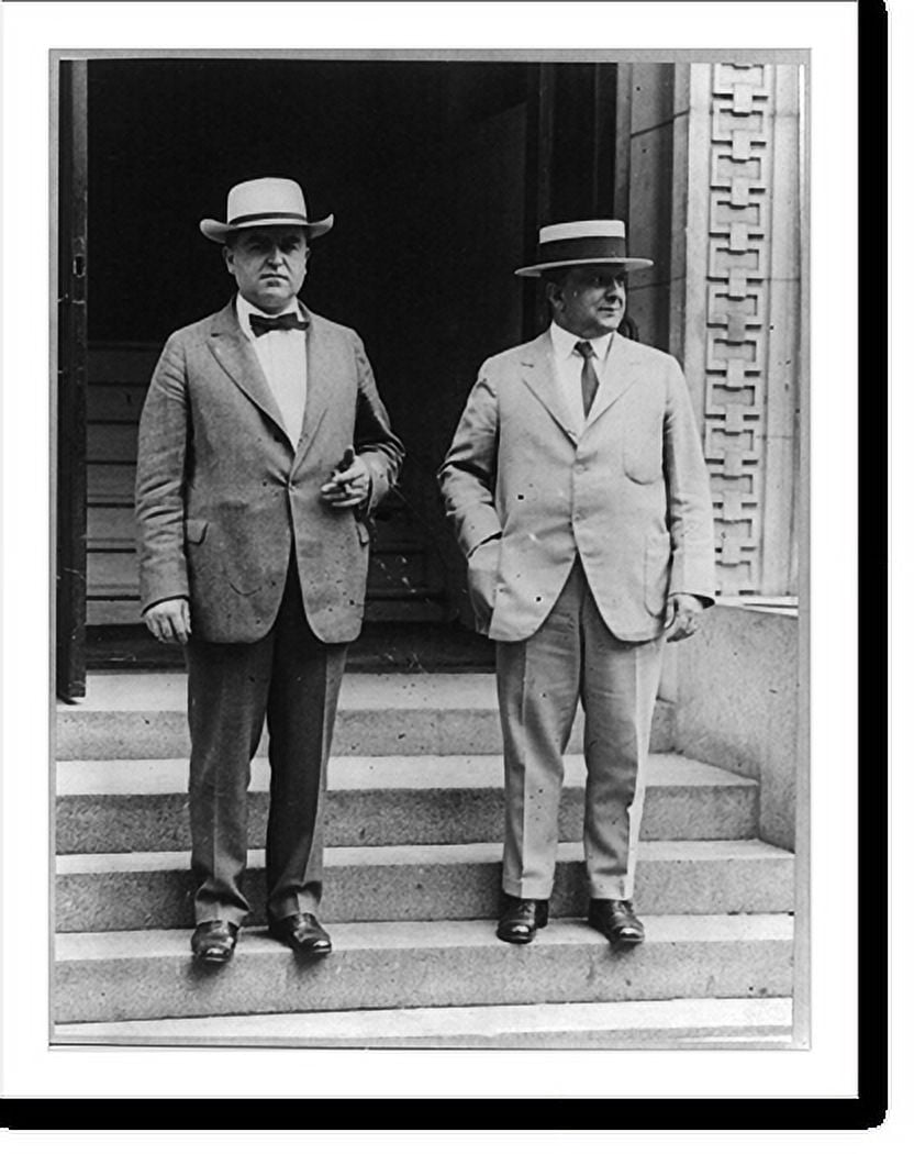 Historic Print, [John L. Lewis and Secretary of Labor James John Davis ...