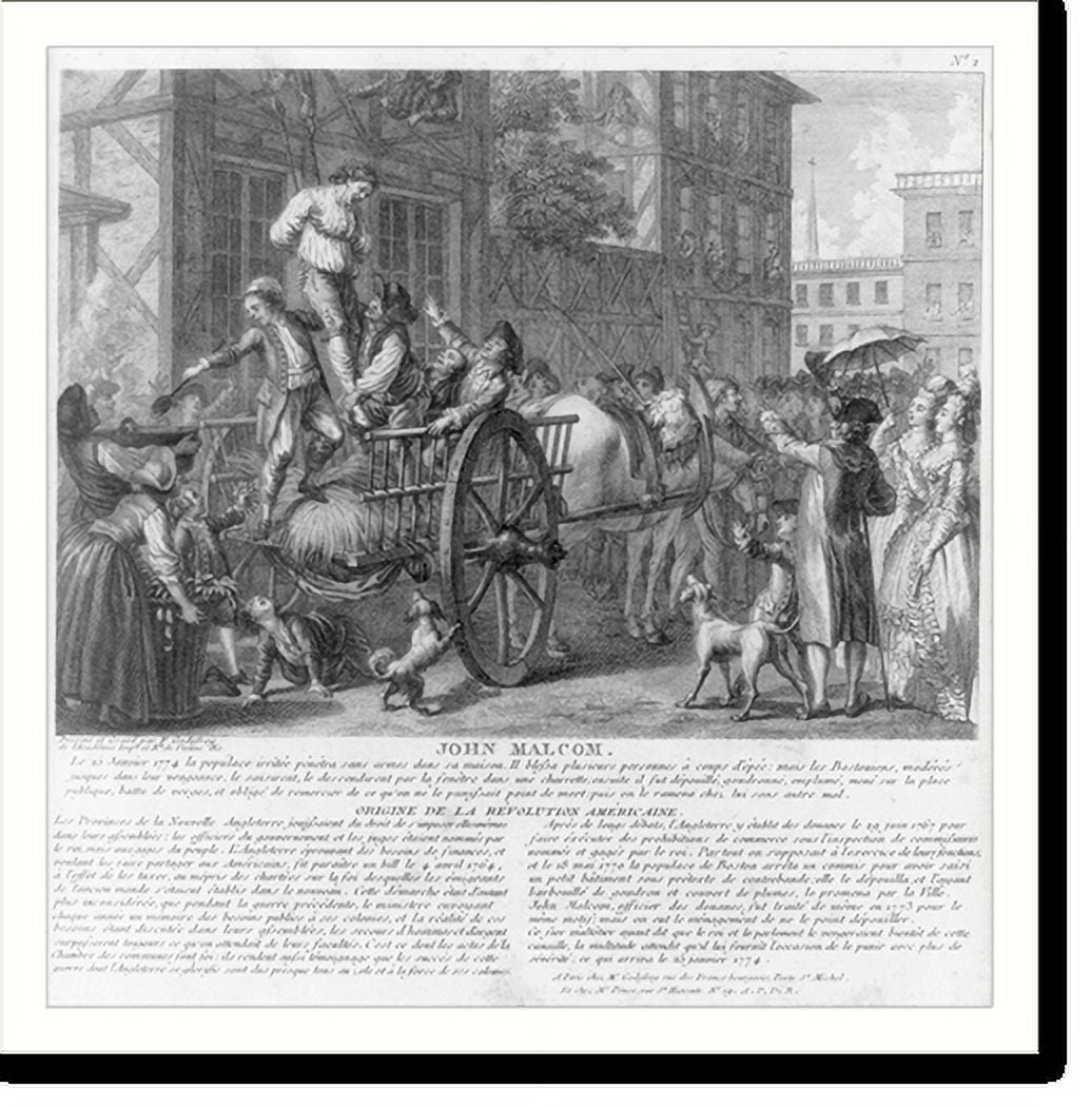 Historic Print, John Malcom.dessiné et gravé par F. Godefroy de l ...