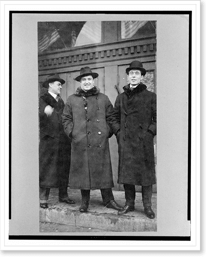 Historic Print, [John McCormack, Irish-born American tenor, full-length ...