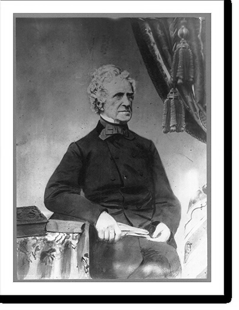 Historic Print, [John Neal, 1793-1876, three-quarter length portrait ...