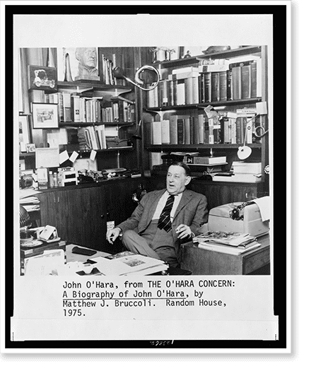 Historic Print, [John O'Hara, three-quarter length portrait, seated by ...