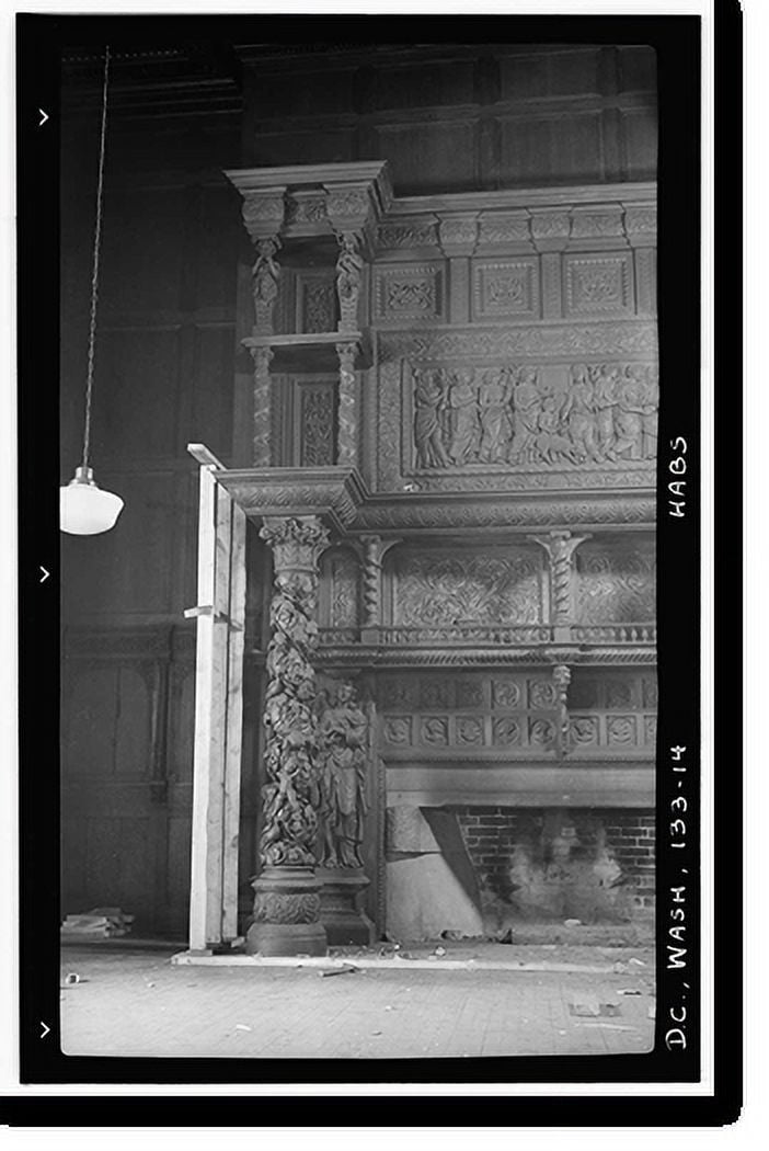 Historic Print, John R. McLean House, 1500 I Street Northwest ...