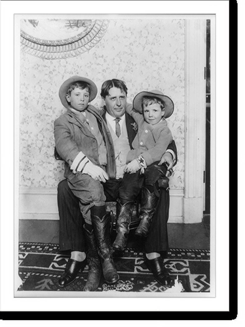 Historic Print, [John Reeves Abernathy, full-length portrait, seated ...