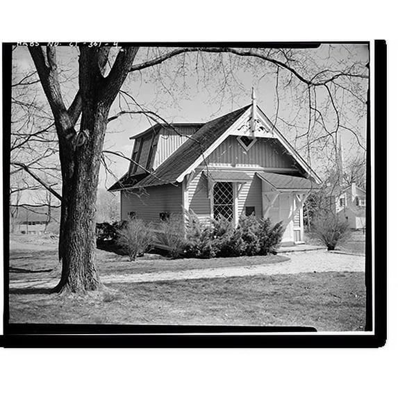 Historic Print, John Rogers Studio, 10 Cherry Street, New Canaan ...