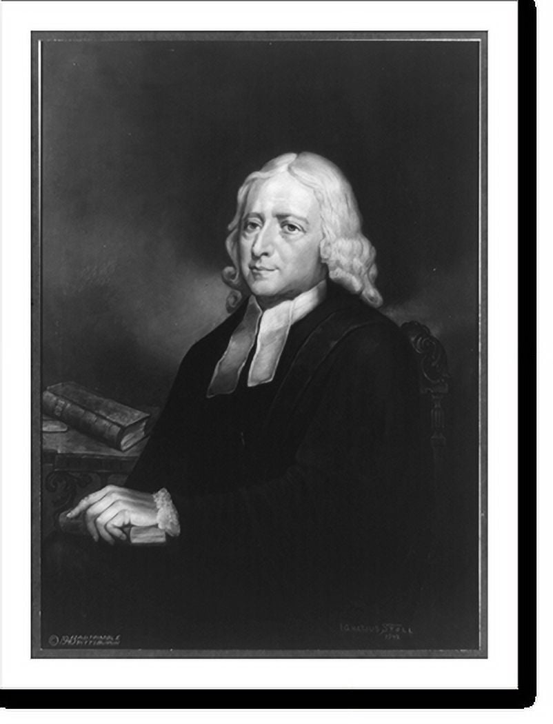 Historic Print, John Wesley, 1703-1791, 16" x 20" - Walmart.com