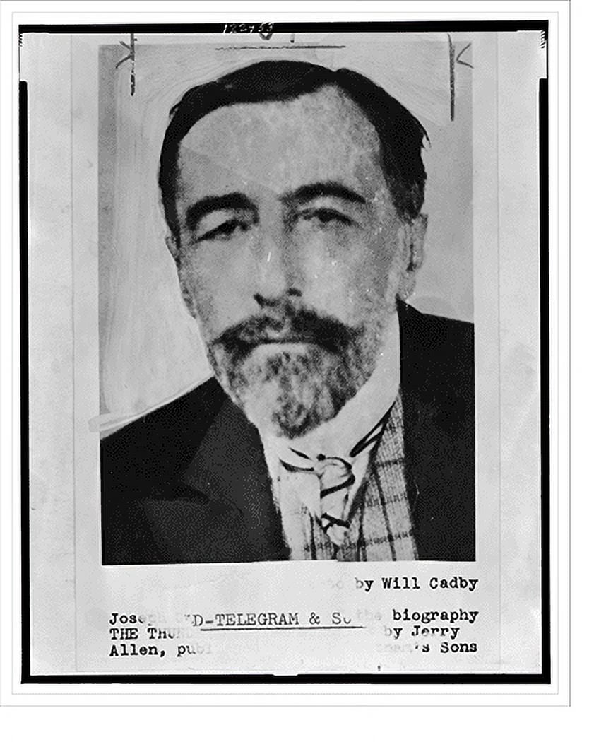 Historic Print, [Joseph Conrad, bust portrait, facing front].photo by ...