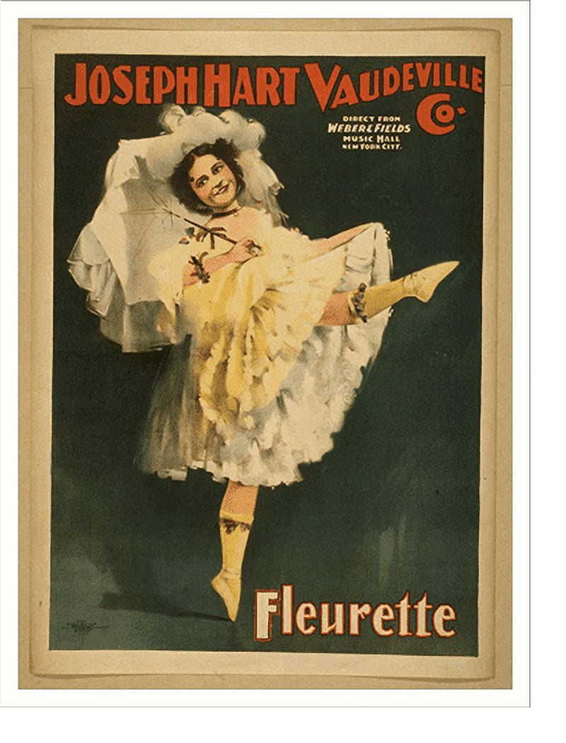 Historic Print, Joseph Hart Vaudeville Co. direct from Weber & Fields ...