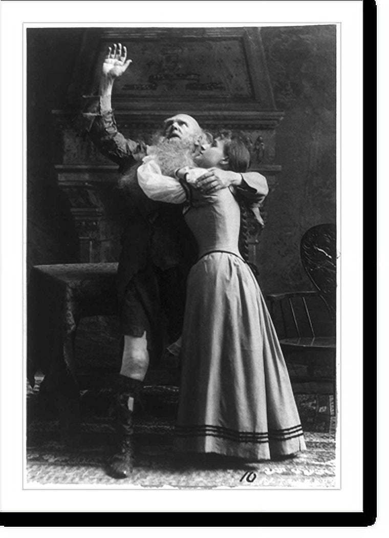Historic Print, Joseph Jefferson as Rip van Winkle, 16" x 20" - Walmart.com