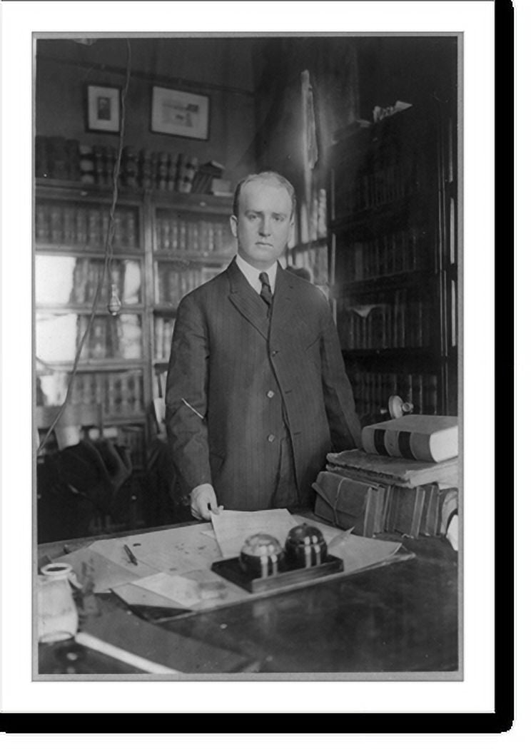 Historic Print, [Joseph Patrick Tumulty, half-length portrait, standing ...